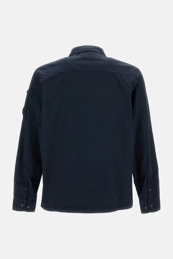 C.P. COMPANY Organic Gabardine Overshirt - Multicolor