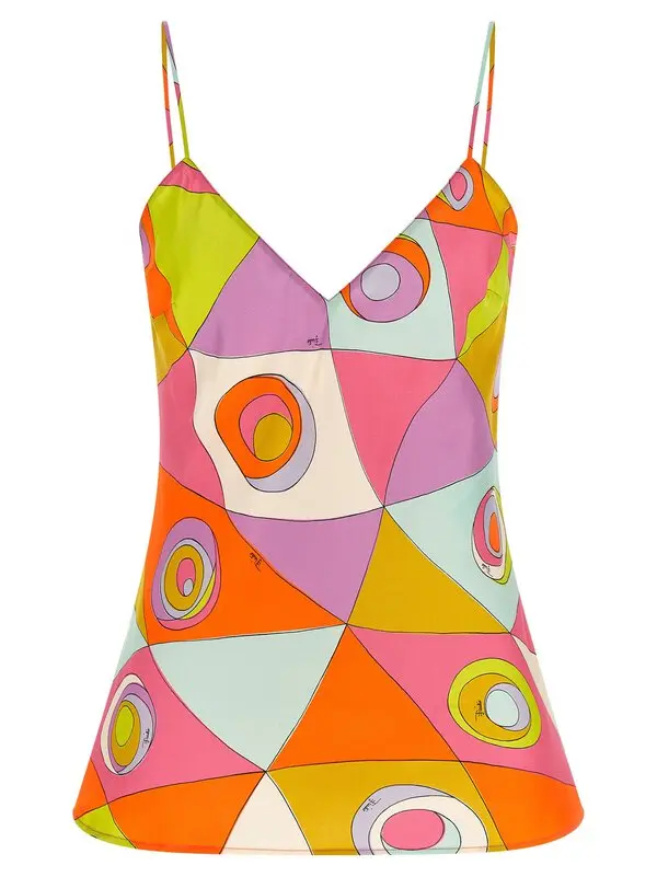 Emilio Pucci Silk Top - Multicolor
