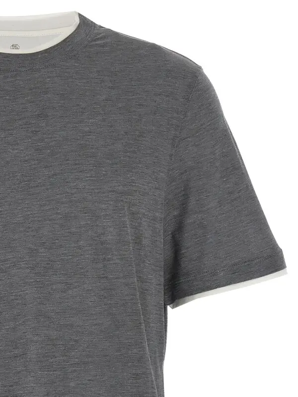 Brunello Cucinelli Layered T-shirt