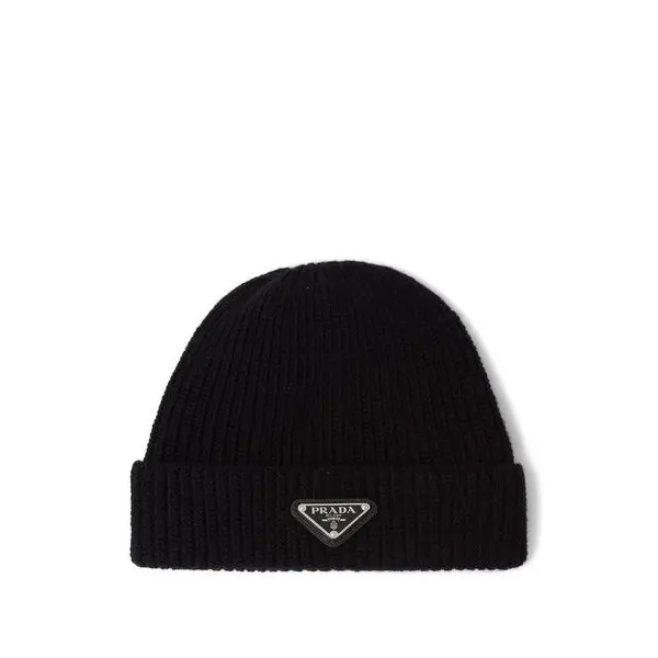 Prada Wool And Cashmere Blend Beanie