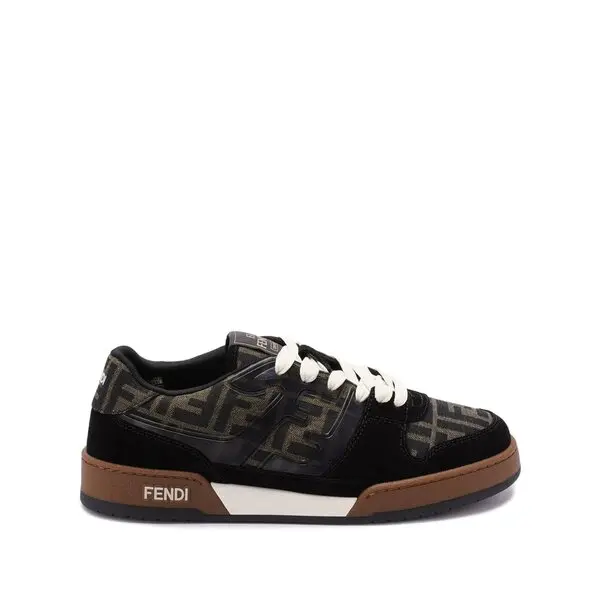 Fendi Low-top Sneakers With Monogram Pattern
