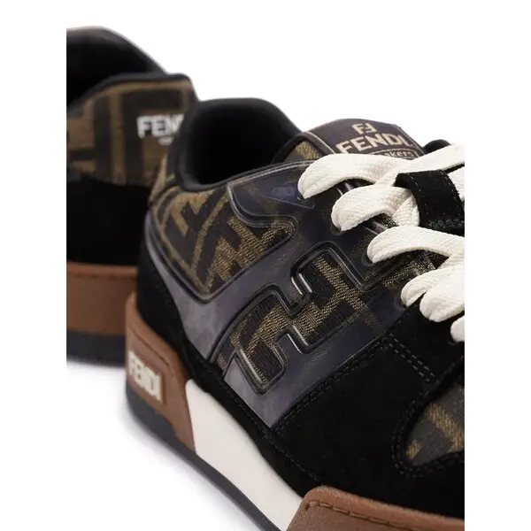 Fendi Low-top Sneakers With Monogram Pattern