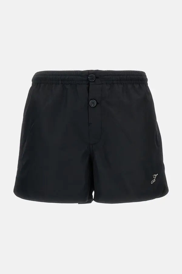 Jacquemus Boxer-cut Satin Nylon Swim Shorts - Multicolor