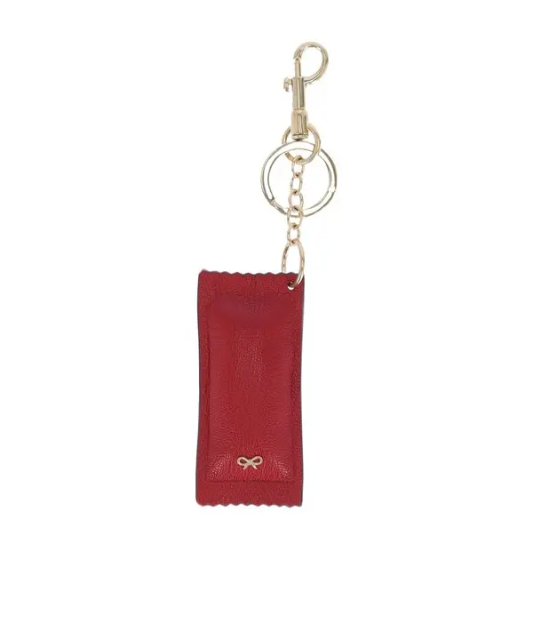 ANYA HINDMARCH Logo Engraved Ketchup Charm Keyring