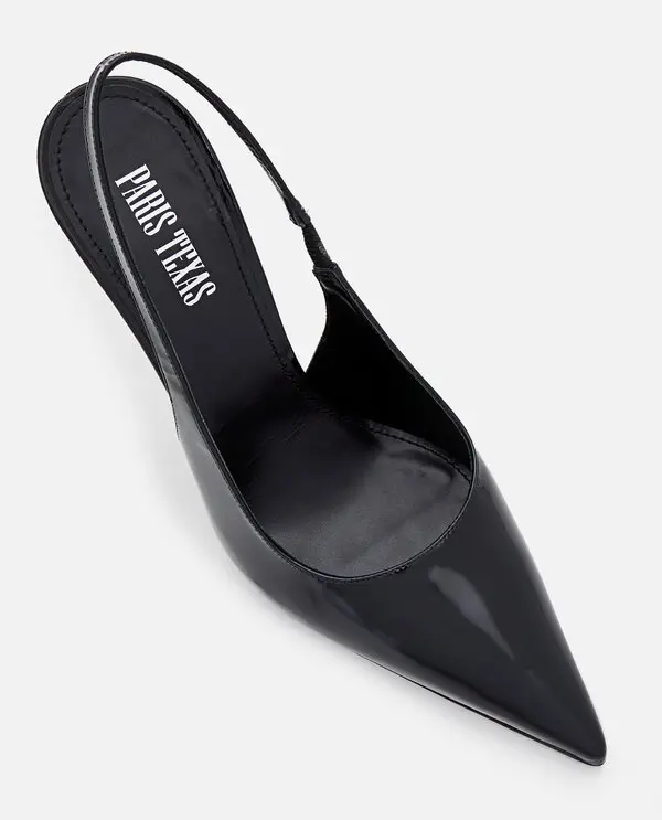 Paris Texas Lidia Patent Leather Slingback Pumps - Multicolor