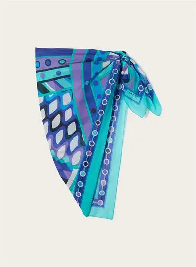 Emilio Pucci Cotton Sarong - Multicolor