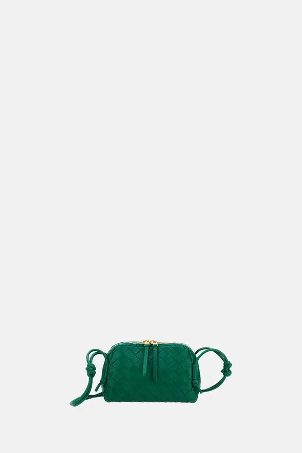 Bottega Veneta Pochette Concert Nappa Intrecciato Pouch - Multicolor
