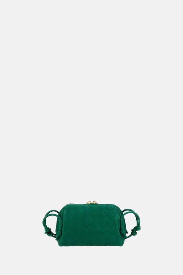 Bottega Veneta Pochette Concert Nappa Intrecciato Pouch - Multicolor
