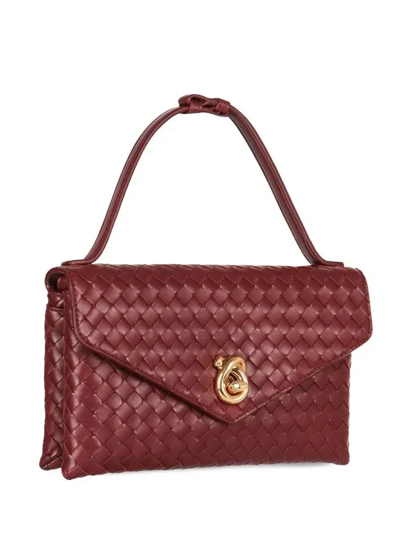 Bottega Veneta Knot Lock Leather Clutch - Multicolor