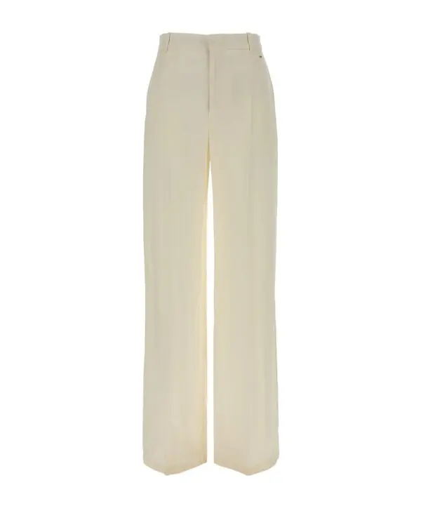 Dior Belted Casual Pants - Off-white