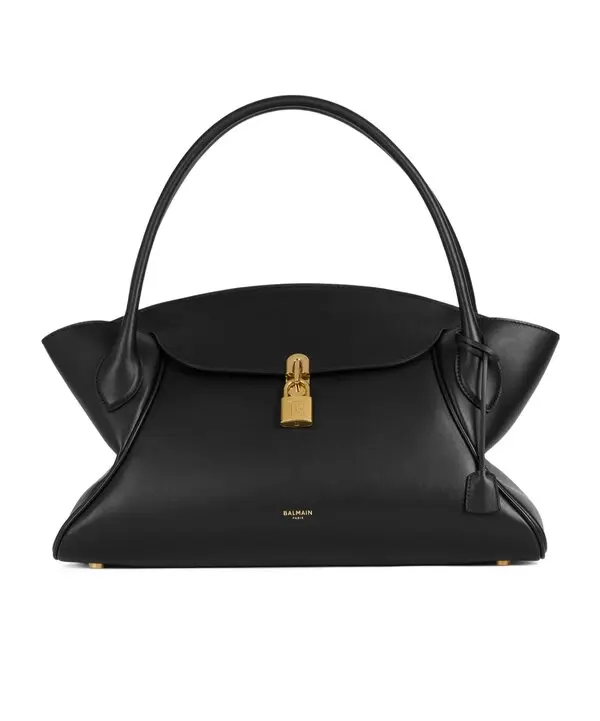 Balmain Medium Pulse Day Bag In Smooth Leather