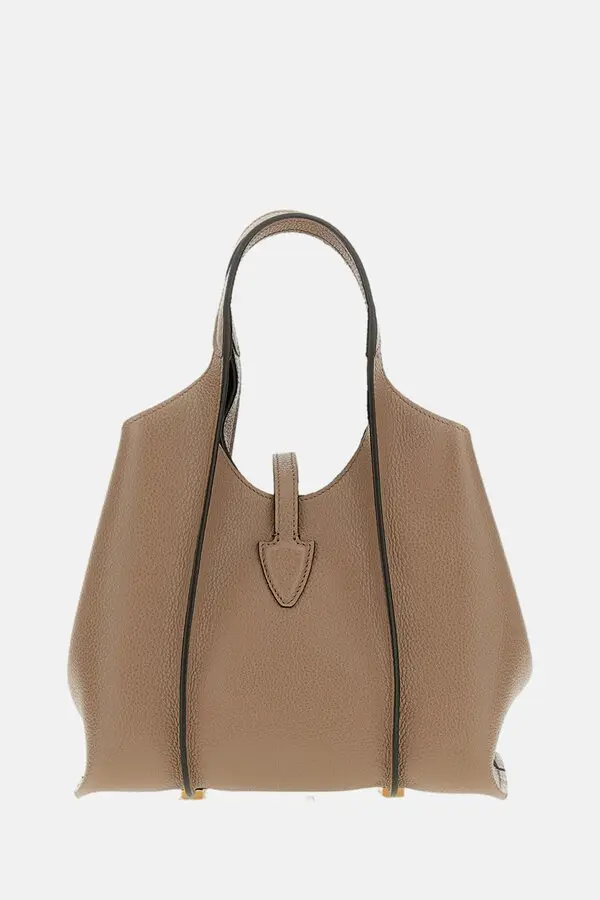 TOD'S T Timeless Leather Shopping Bag Mini - Multicolor