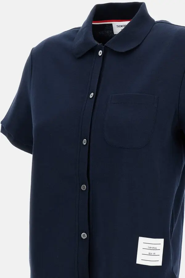 Thom Browne Short Sleeve Polo Shirt