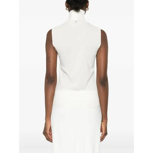 Sportmax Spxeschimo Turtleneck Sleeveless Top - Multicolor