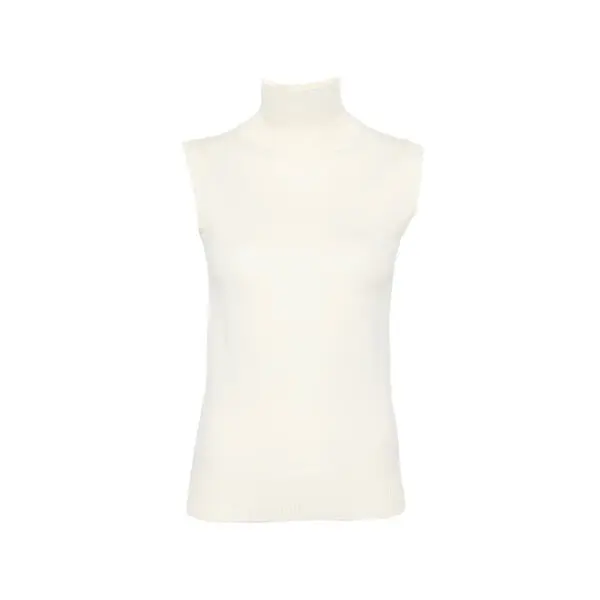Sportmax Spxeschimo Turtleneck Sleeveless Top - Multicolor