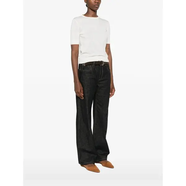 Max Mara Short Sleeve Knit Top