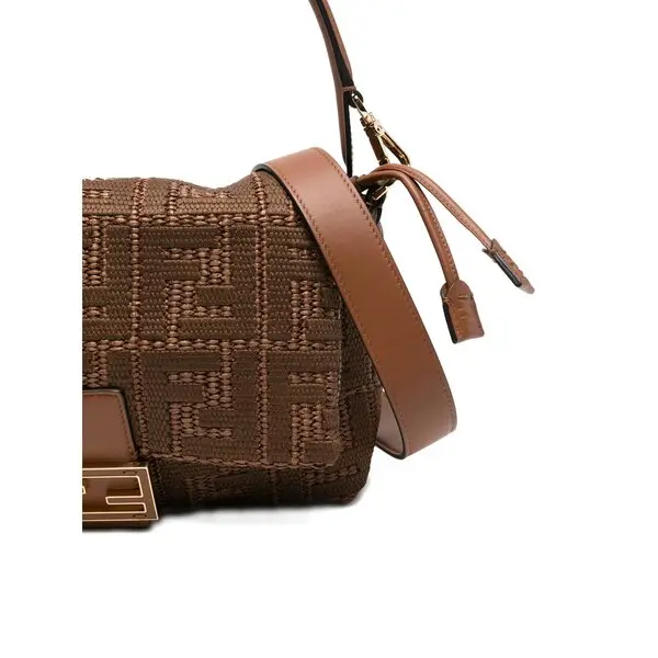 Fendi Woven Monogram Tote Bag
