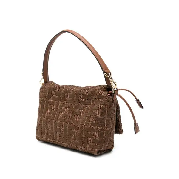 Fendi Woven Monogram Tote Bag