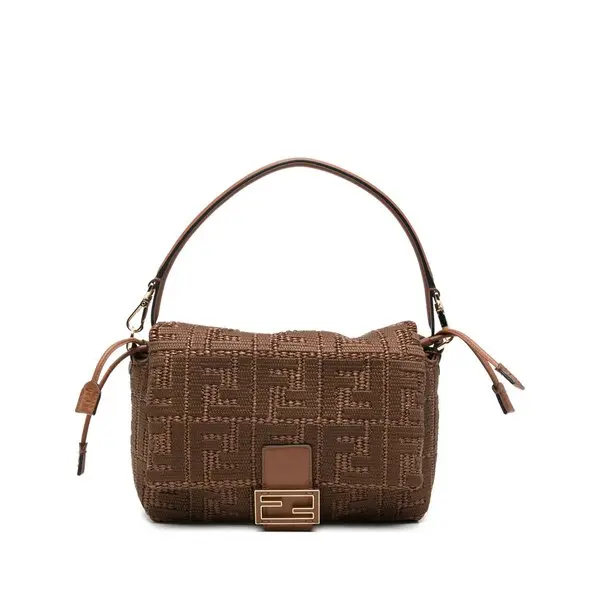 Fendi Woven Monogram Tote Bag - Multicolor