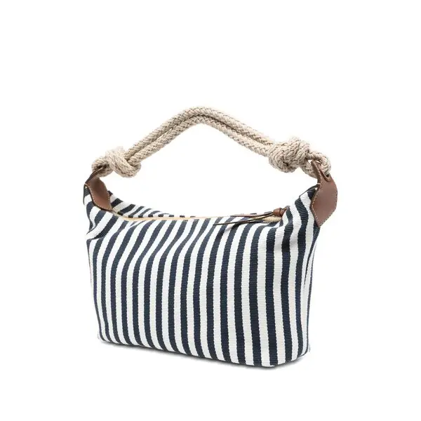 Miu Miu Striped Tote Bag