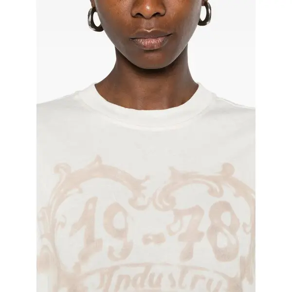 DIESEL® Long Sleeve Printed Top