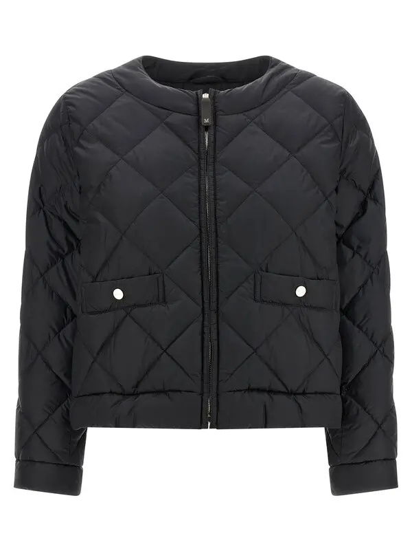 Max Mara Quilted Down Jacket