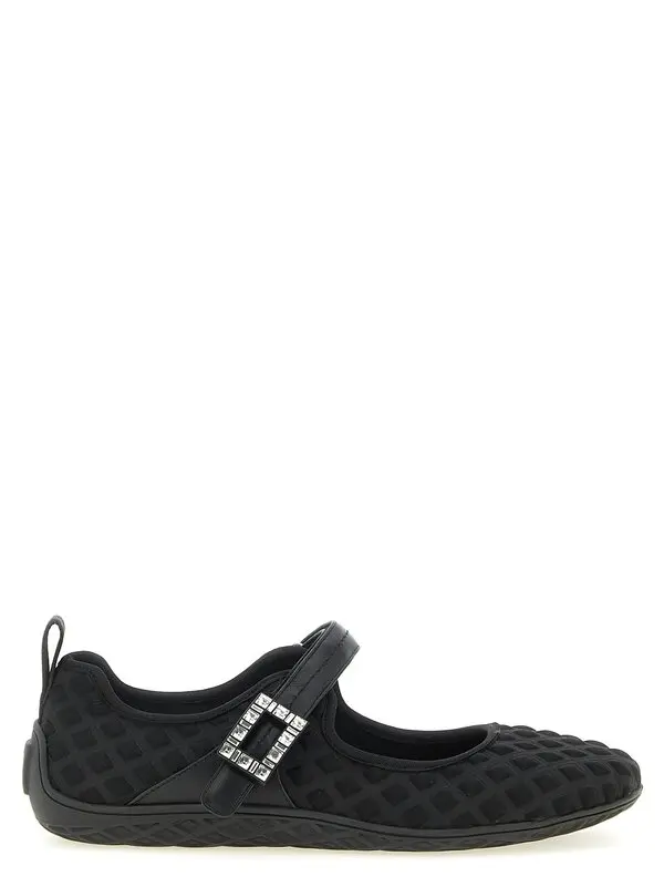 ROGER VIVIER Viv Low Ballet Flats - Black