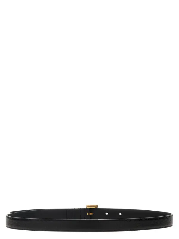 Saint Laurent Cassandre Belt - Black