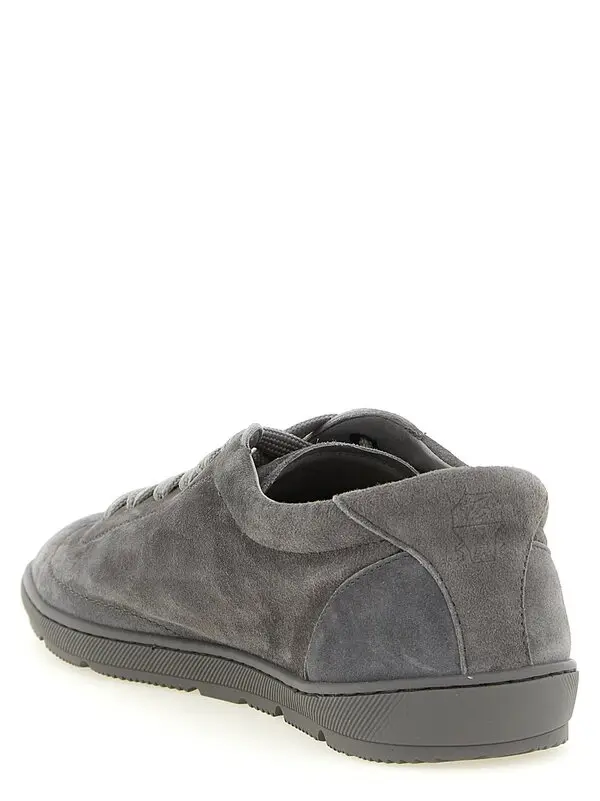 Brunello Cucinelli Suede Lace-up Sneakers