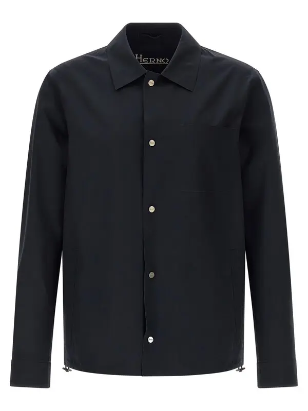 Herno Essence' Overshirt - Blue