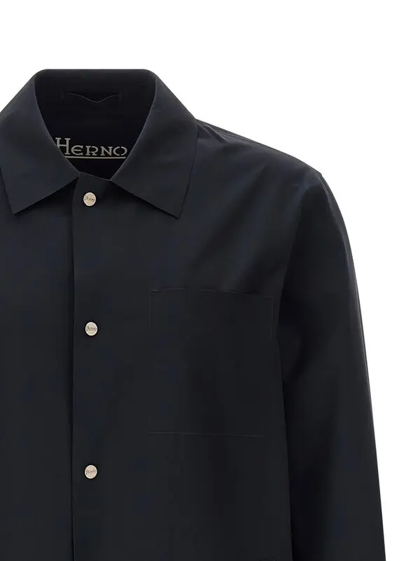Herno Essence' Overshirt - Blue