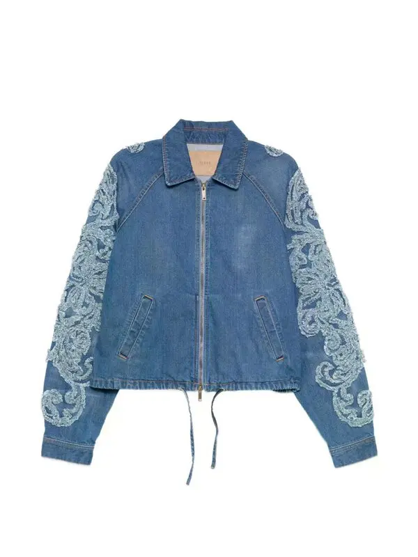 TAAKK Embroidered Denim Jacket