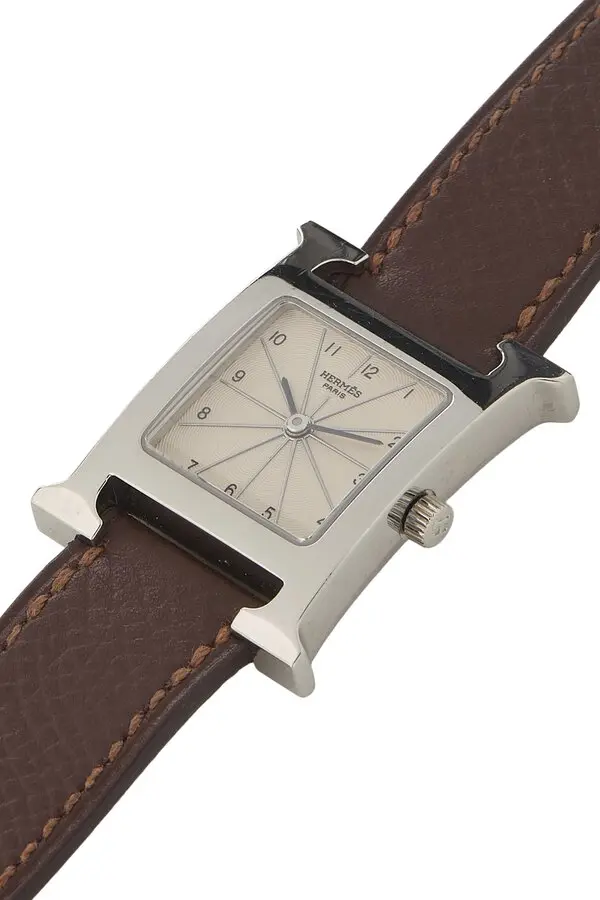 Hermès Heure H Watch - Silver