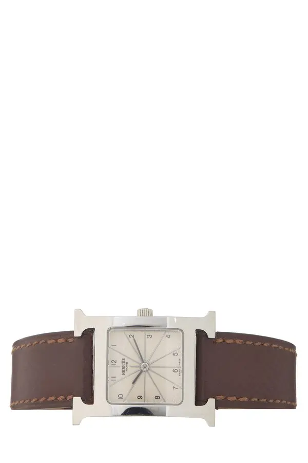 Hermès Heure H Watch - Silver