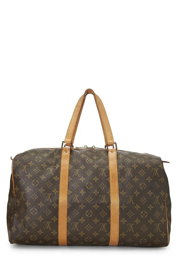 LOUIS VUITTON Monogram Sac Souple 45 Travel Bag