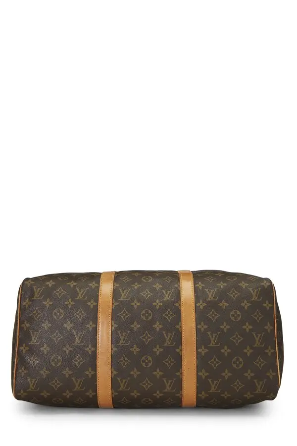 LOUIS VUITTON Monogram Sac Souple 45 Travel Bag