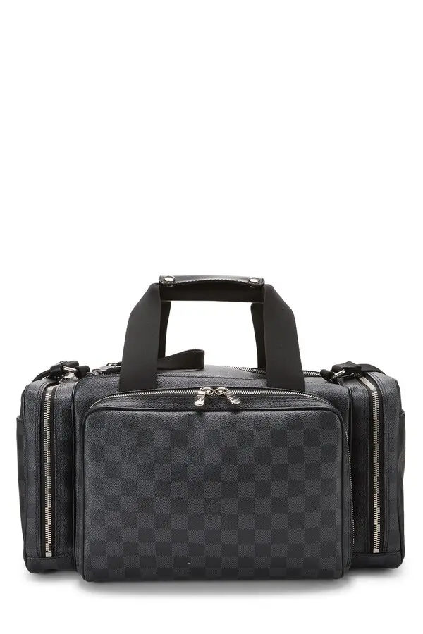 LOUIS VUITTON Damier Graphite Icare Camera Bag - Black