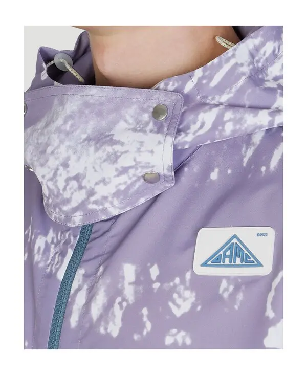 OAMC Tie-dye Logo Patch Zip-up Hooded Jacket