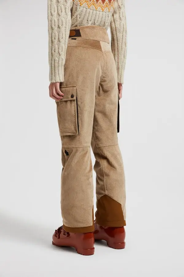 Moncler Padded Technical Corduroy Ski Trousers