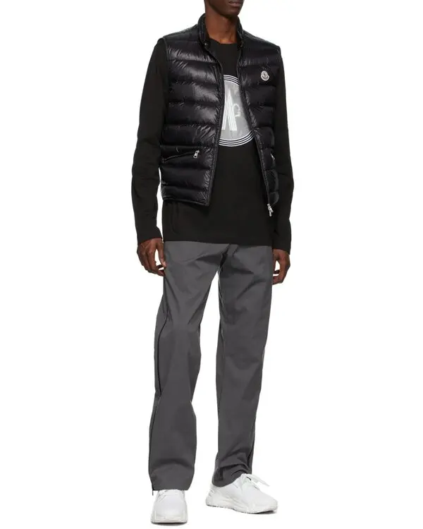 Moncler Gui Packable Zip-up Padded Gilet - Black