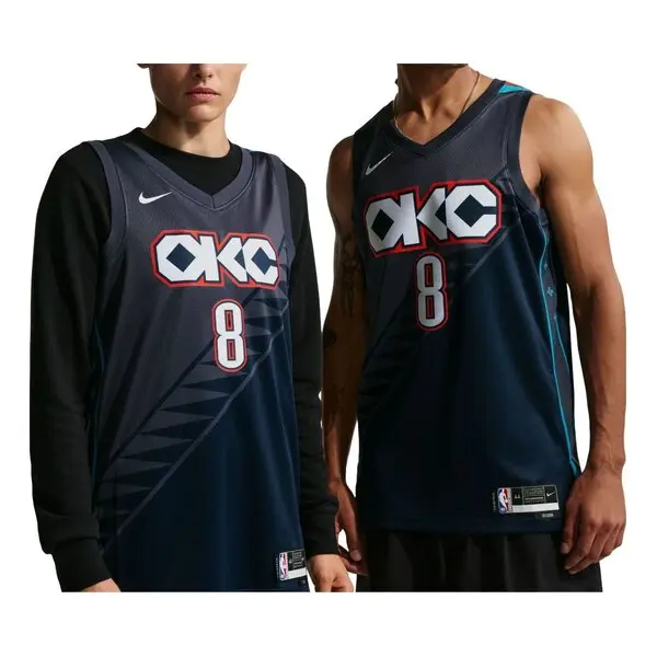 Nike Oklahoma City Thunder City Edition Jalen Williams Nba Swingman Jersey - Thunder Blue