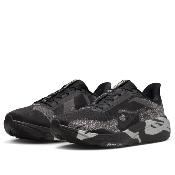 Nike Zoom Pegasus 42 Sneakers - Black/medium Ash/metallic Silver