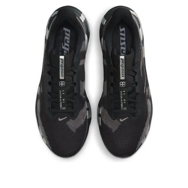 Nike Zoom Pegasus 42 Sneakers - Black/medium Ash/metallic Silver