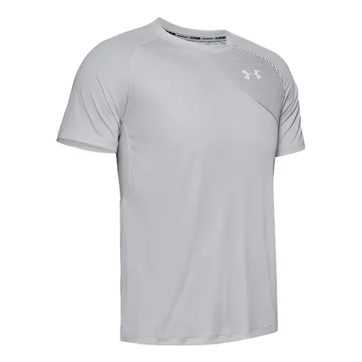 Under Armour Qualifier Iso-chill Short Sleeve Performance Tee - Gray