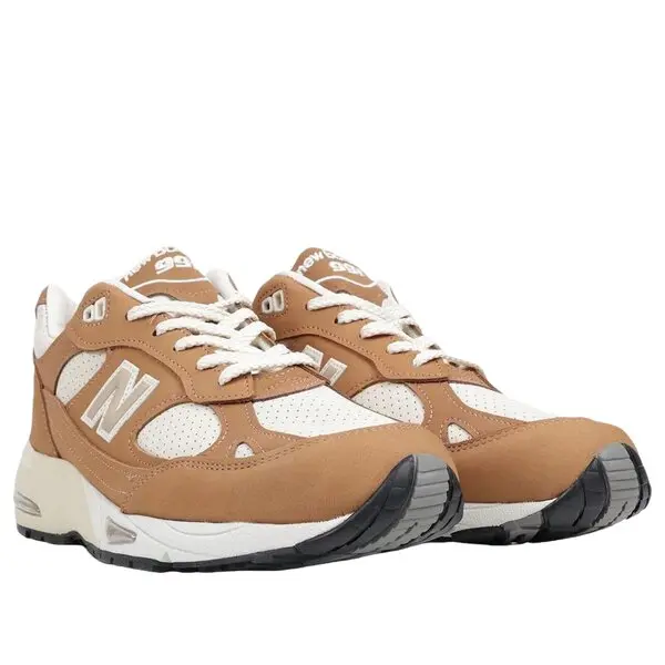 NEW BALANCE 991v1 Made In Uk - Chipmunk Birch