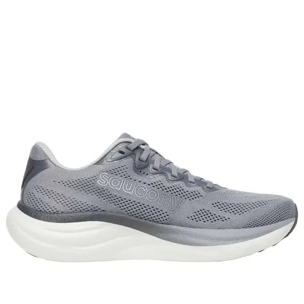 Saucony Ride 19 Wide Athletic Sneakers - Flint/shadow