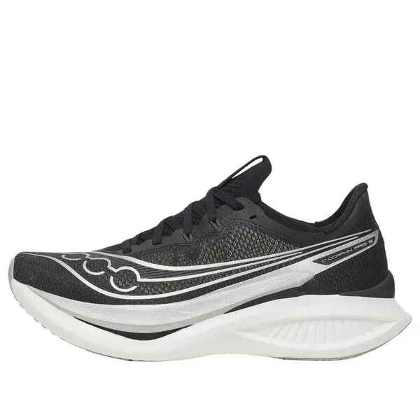 Saucony Endorphin Pro 5 Running Shoes - Black/silver