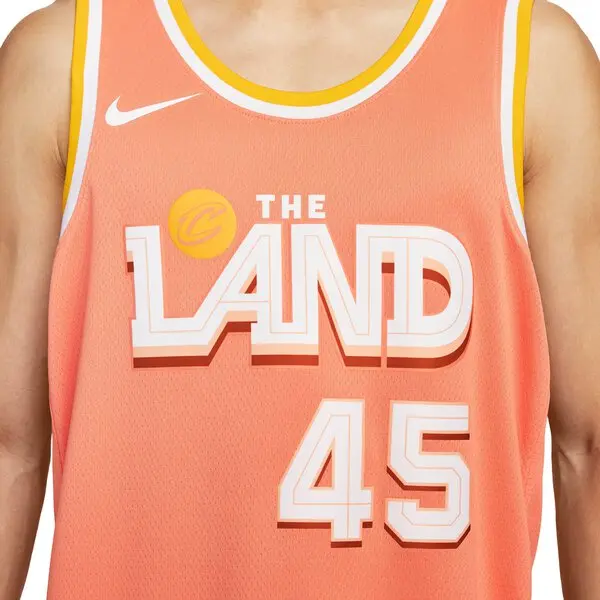 Nike Nba Donovan Mitchell Cleveland Cavaliers City Edition Swingman Jersey