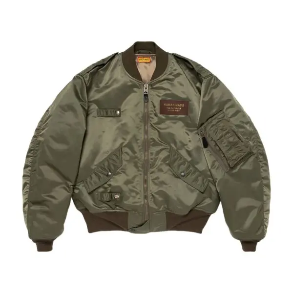 HUMAN MADE X Pokemon Made Padded Blouson Jacket - Olivedrab
