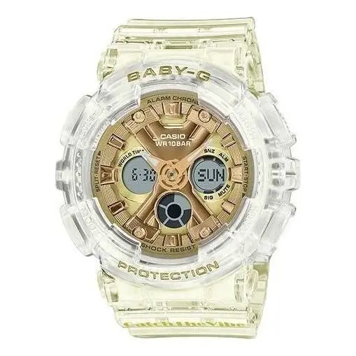Casio Baby-g Shockproof & Water Resistant Watch - Gold